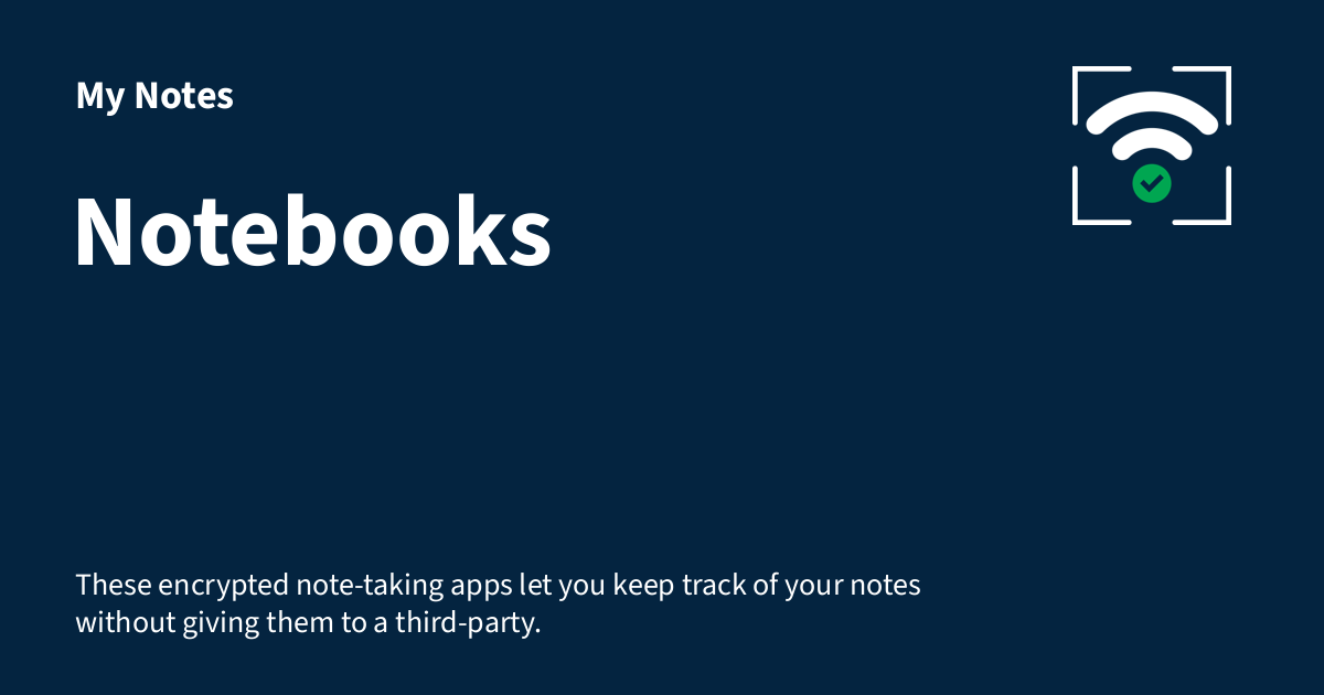 Notebooks - My Notes